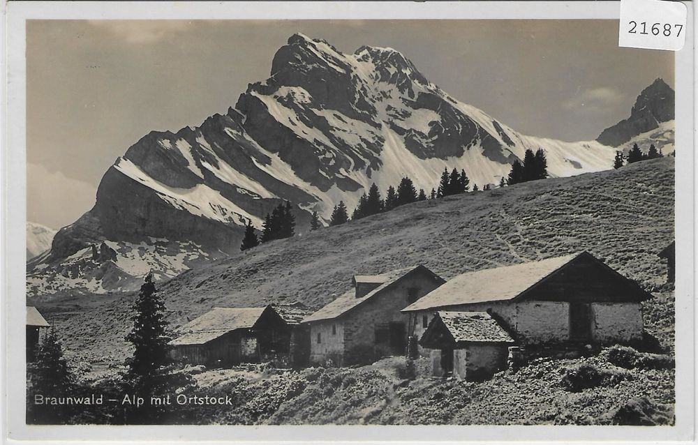 Braunwald - Alp mit Ortstock | Kaufen auf Ricardo