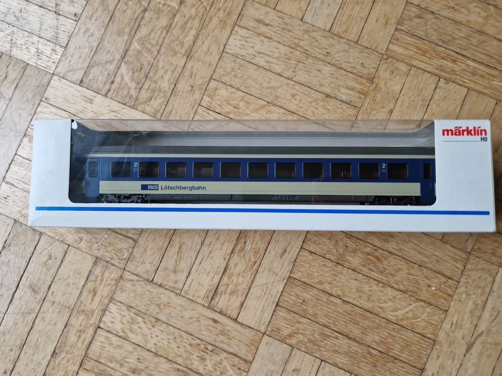 Märklin 4219 BLS 2. Klassewagen inkl. OVP (Gebraucht) in Rickenbach ZH für CHF 26 – mit ...