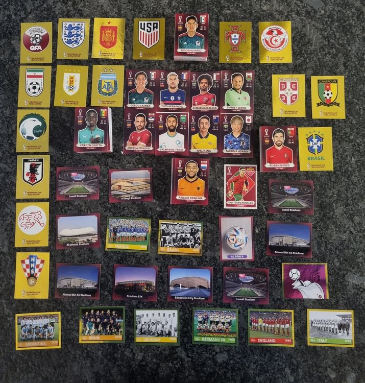 Panini Bilder WM Qatar 2022 (Gebraucht) in Oberburg für CHF 46 – mit ...