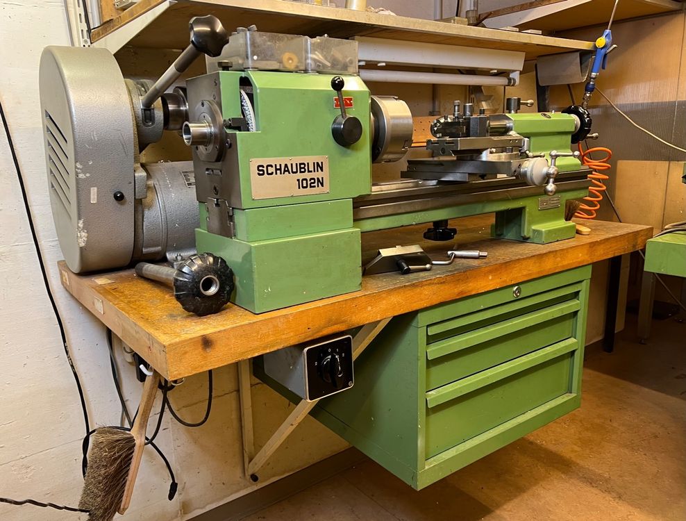 Drehbank Schaublin 102N mit diversem Zubehör | Kaufen auf Ricardo