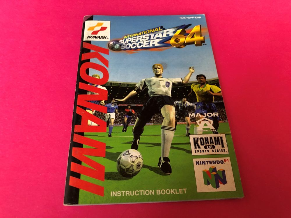 ANLEITUNG FÜR ISS 64 NINTENDO 64 | Kaufen auf Ricardo