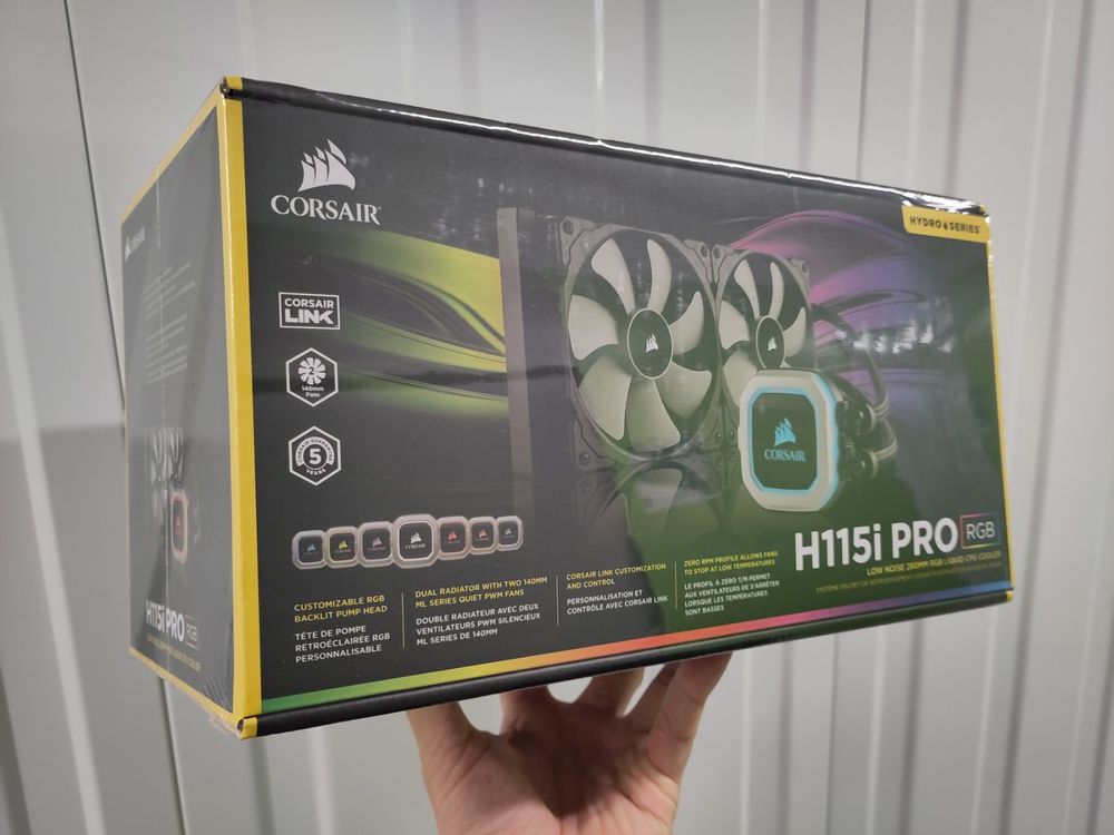 Corsair H115i Pro RGB AIO Wasserkühlung (Neu und originalverpackt) in ...