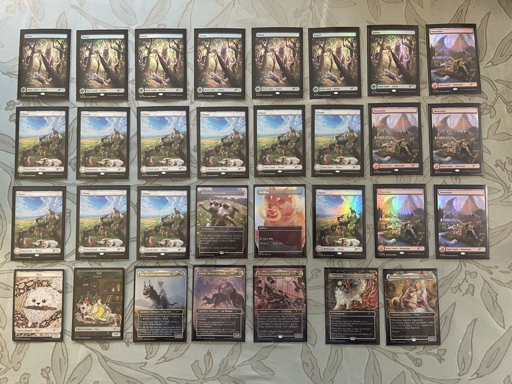 MTG Secret Lair Commander Deck Raining Cats and Dogs -selten (Neu ...