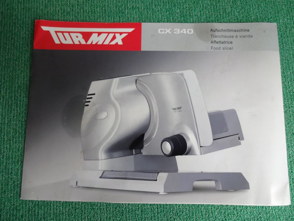 TURMIX CX340 - AUFSCHNITTMASCHINE (Neu (gemäss Beschreibung)) in ...