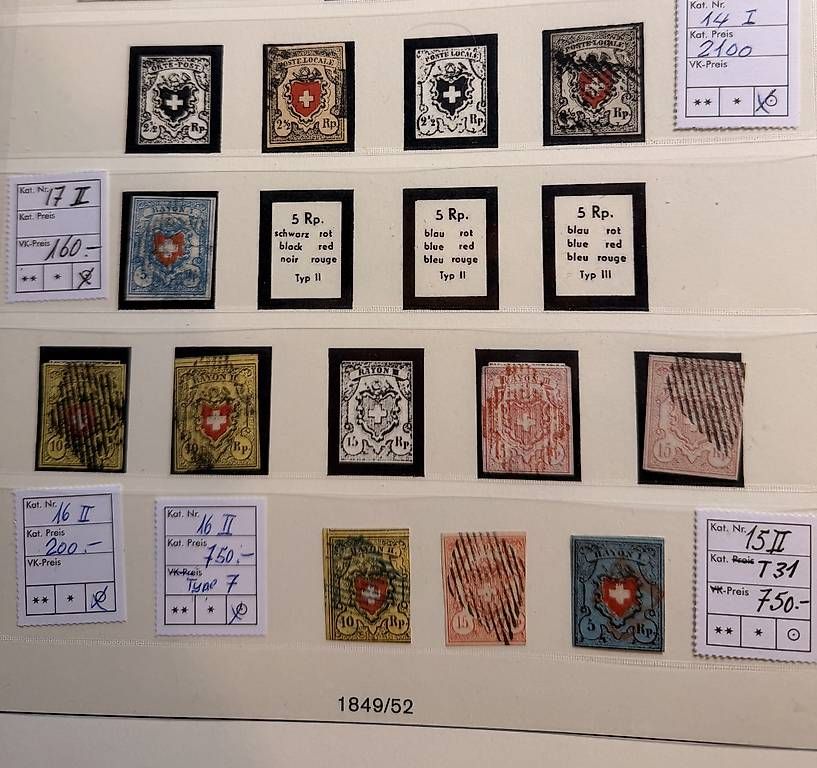 Timbre Suisse et Liechtenstein collection énorme collection (D'occasion ...