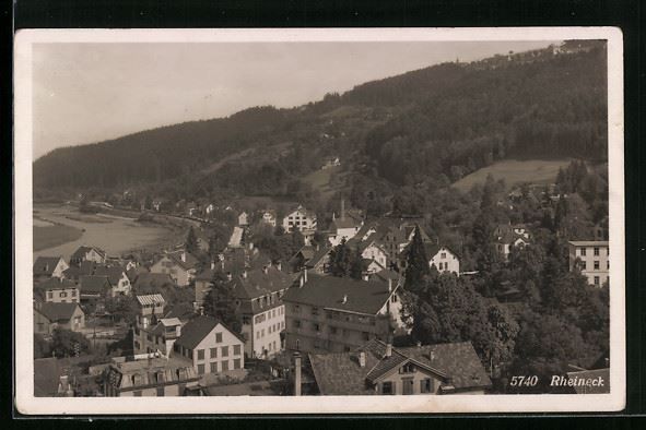 Rheineck, Ortsansicht aus der Vogelschau | Kaufen auf Ricardo