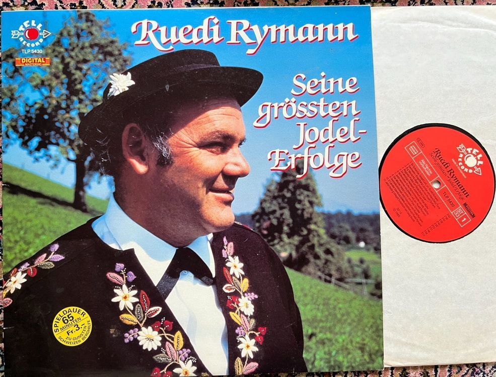Ruedi Rymann – Seine Grössten Jodel-Erfolge LP ♪ GEWASCHEN ♪ (Gebraucht ...