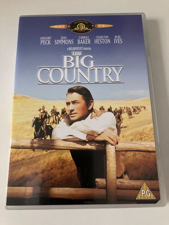 The Big Country [DVD] Gregory Peck, Heston, Simmons E/F/I/ (Gebraucht ...