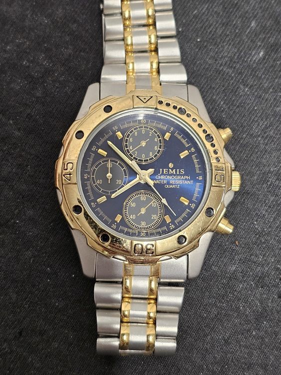 JEMIS Herren-Chronograph Edelstahl Quarz | Kaufen auf Ricardo