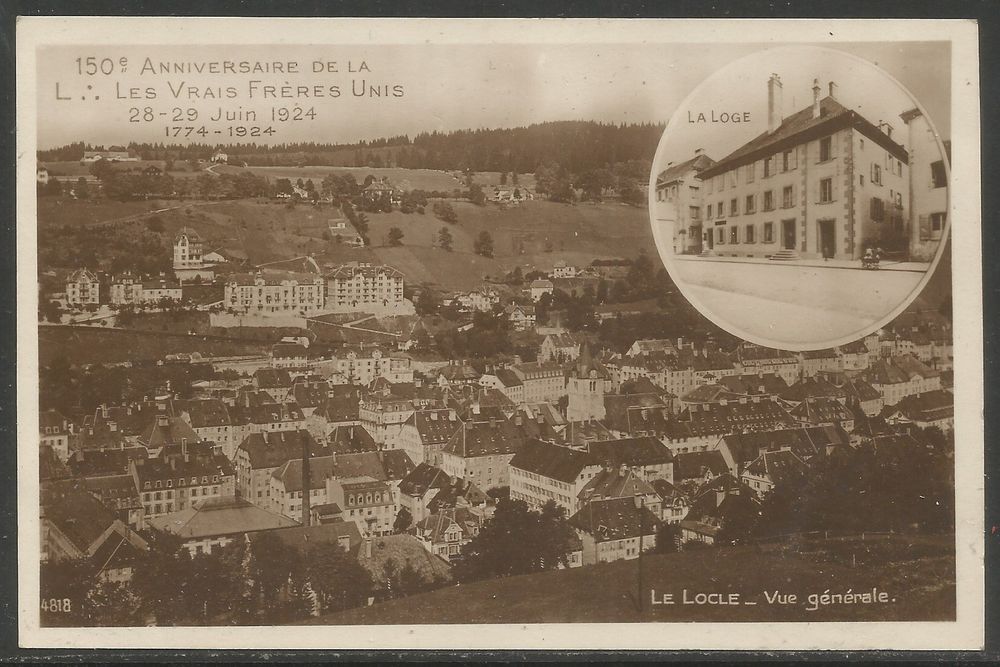 Carte P de 1924 ( Le Locle / Vue générale ) | Kaufen auf Ricardo