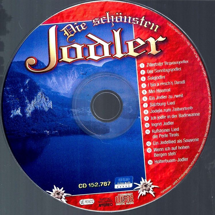 DIE SCHöNSTEN JODLER Ursprung Buam Moosalm Trio VolksmusikCD (Gebraucht ...
