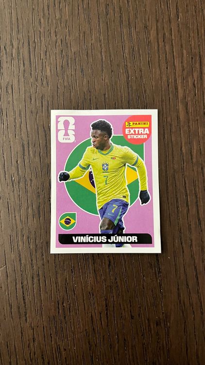 Vinícius Júnior - Panini Extra Sticker - Coupe du Monde 2026 (Neuf ...