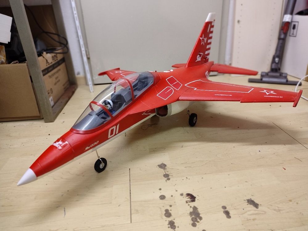 FMS YAK-130 EDF JET 70mm 12-Blatt FAN, Spektrum Empfänger | Kaufen auf Ricardo