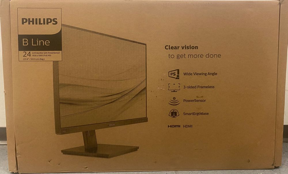 Monitor Philips 24" Full HD (Gebraucht) in Cugnasco für CHF 50 – mit Lieferung auf Ricardo kaufen
