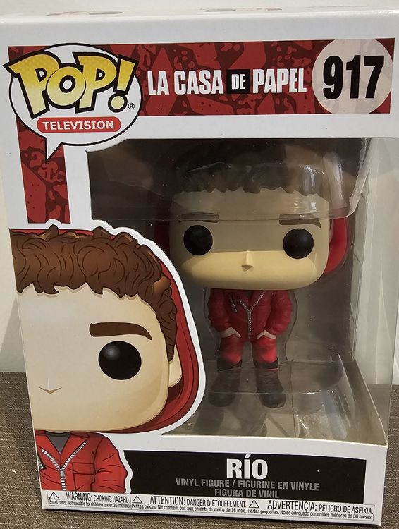 Pop! Figur Río La Casa De Papel 917 (Neu und originalverpackt) in ...