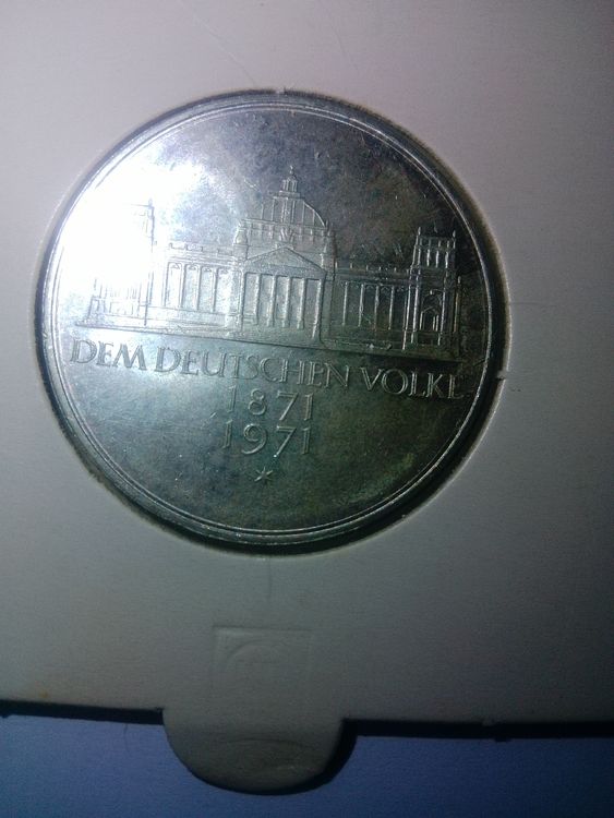 Deutsche 5 Mark Münze von 1971 - Ein Muss für Sammler! (Neu (gemäss ...