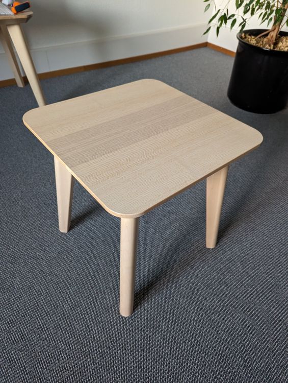 IKEA LISABO small square table (Gebraucht) in für CHF 39 – mit ...