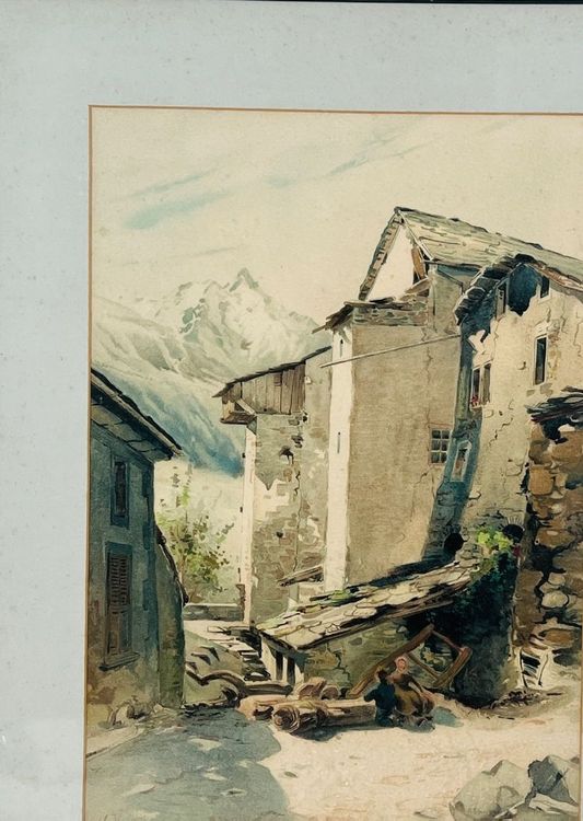 Gustave Koella Aquarell signiert (Gebraucht) in Gersau für CHF 100 ...
