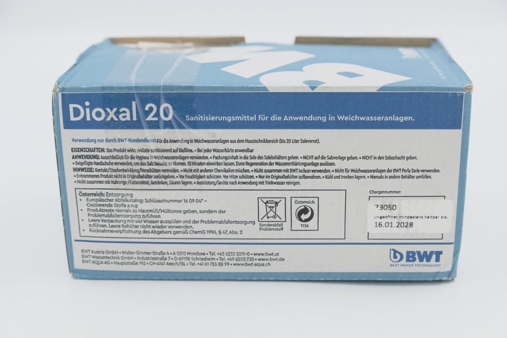 BWT Dioxal 20 Desinfektionspulver (16395) (Neu (gemäss Beschreibung ...