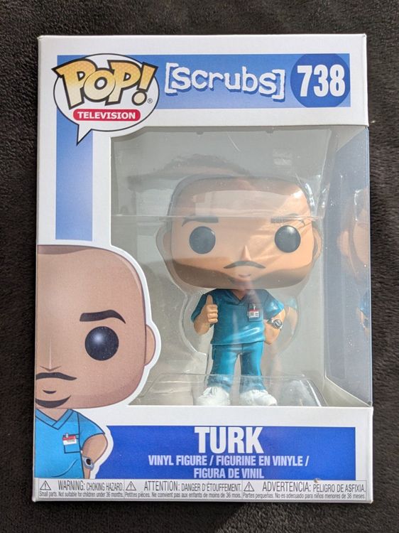 Funko Pop! TV Scrubs - Turk #738 (Neu (gemäss Beschreibung)) in ...