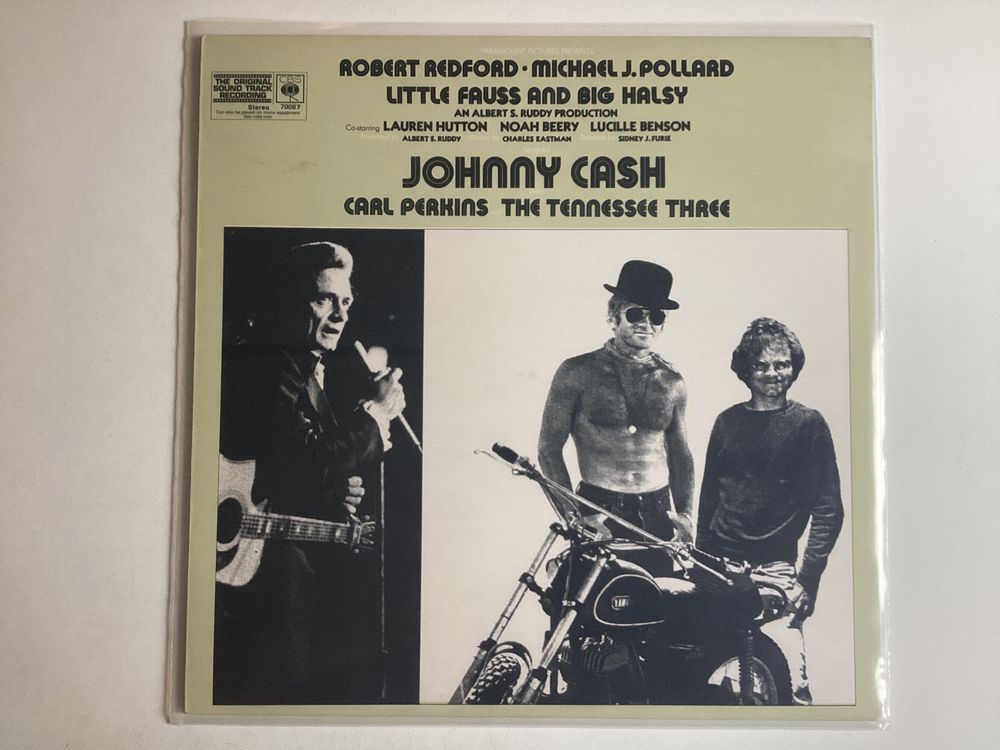 Johnny Cash & Carl Perkins LP - Little Fauss And Big Halsy (Gebraucht ...