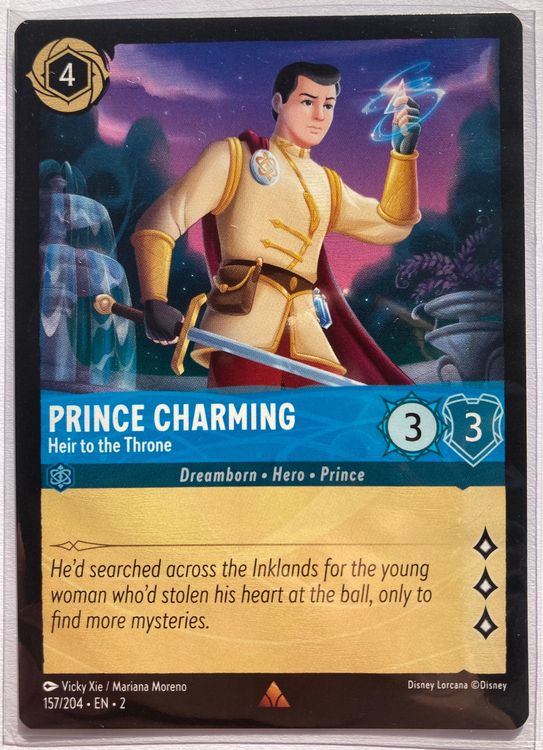 Lorcana PRINCE CHARMING 157/204 EN-2 RARE (Gebraucht) in Lugano für CHF 1 – mit Lieferung auf ...