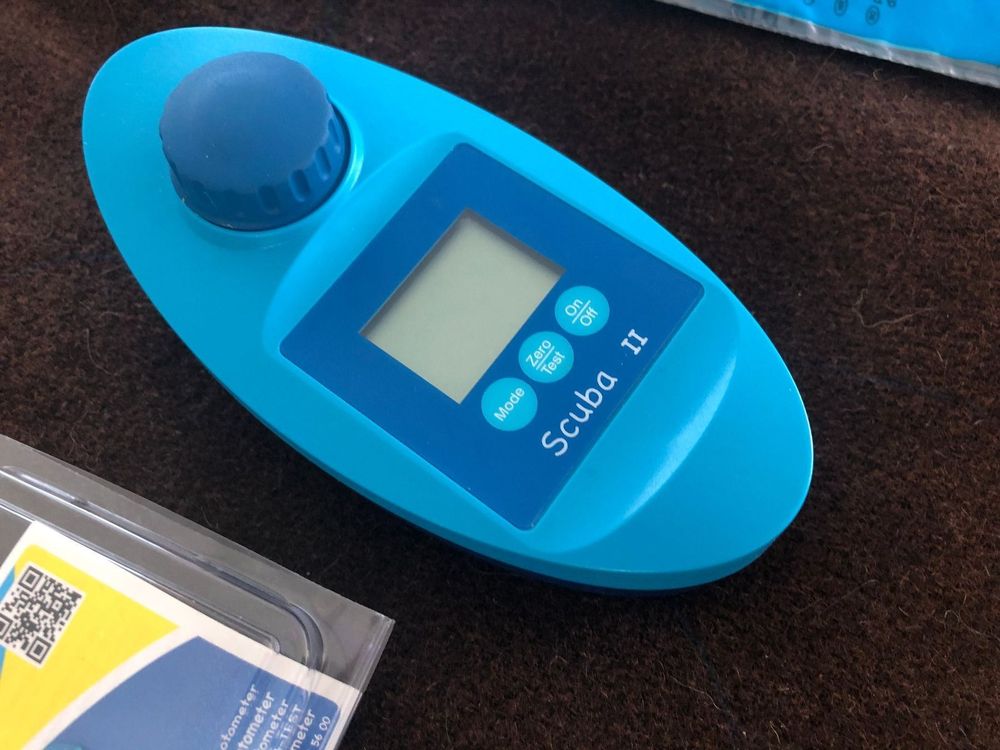 Scuba II, Scuba 2, Pooltester, Wassertester, pH, Chlor, Pool (Gebraucht ...