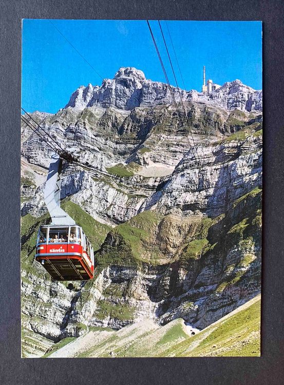 AK Auf Schwägalp Säntis Schwebebahn (Gebraucht) in Goldau für CHF 3 – mit Lieferung auf Ricardo ...