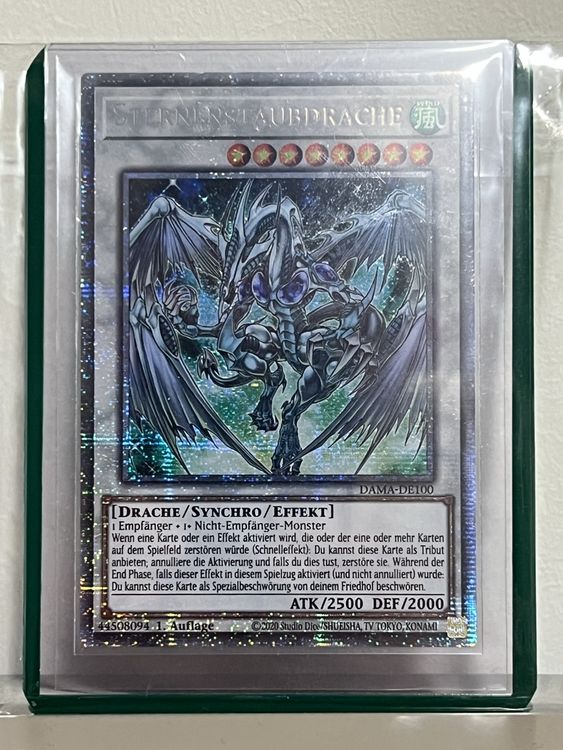 Sternenstaubdrache Starlight Rare Yu-Gi-Oh! (Neu (gemäss Beschreibung ...