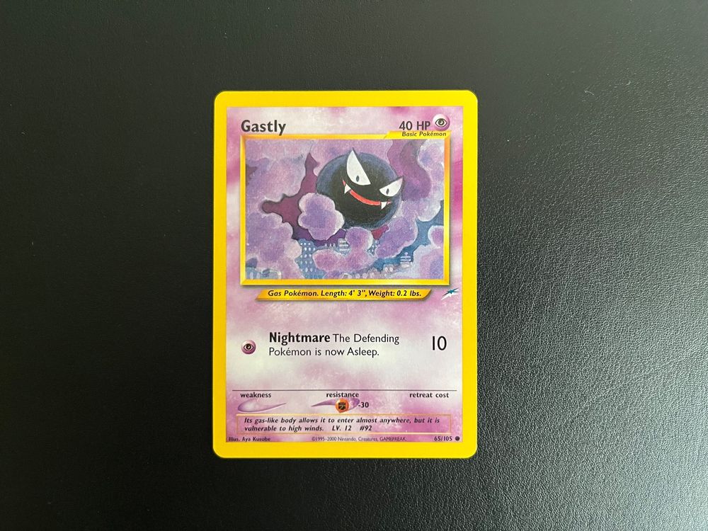 Pokémon Gastly 65/105 | Kaufen auf Ricardo