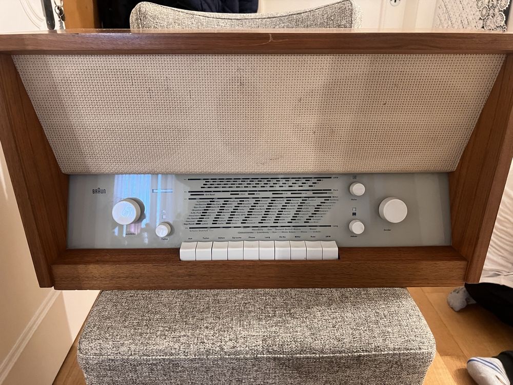 Braun TS 501 Röhrenradio - Vintage Rarität im Top Zustand! (Gebraucht ...
