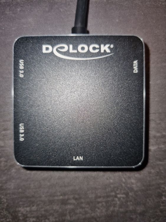 Delock mit USB 3, Data und LAN Port. Modell 64043 (Neu (gemäss ...