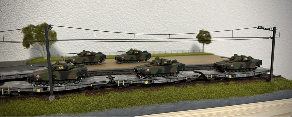 Schweizer Armee 1:87, Panzerzug H0, Slmmnps SBB, Militär H0 | Kaufen ...