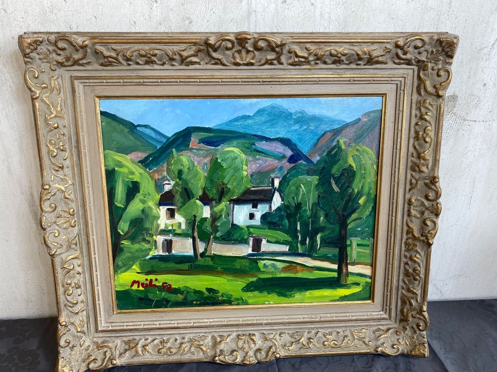 Conrad MEILI (1895-1969) Tableaux peinture sur panneaux (Gebraucht) in ...