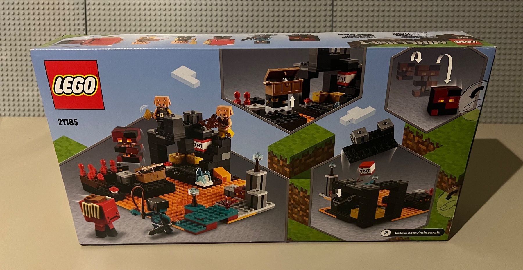Lego Minecraft 21185 The Nether Bastion NEU&OVP (Neu und ...