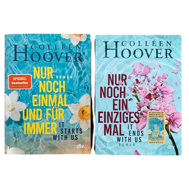 Colleen Hoover "Nur noch einmal" & "Ein einziges Mal" Set (Neu (gemäss ...