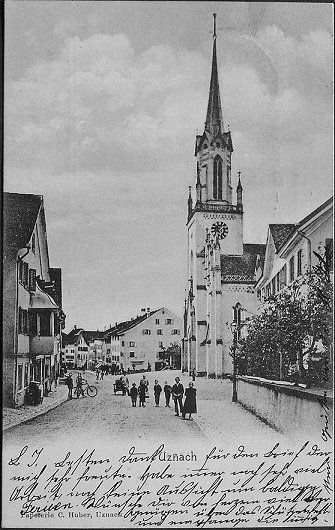 UZNACH animée, Papeterie C. Huber, Uznach | Kaufen auf Ricardo