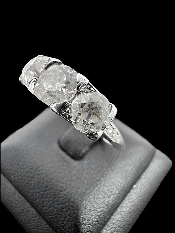 Diamanten 1.7c Ring Platin 950 Grösse 55.5 *S787 | Kaufen auf Ricardo