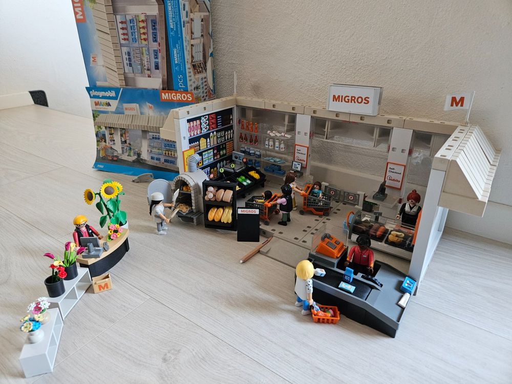 Playmobil Migros Mania inkl. alle 5 Zusatz - Set (Gebraucht) in Buchs ...