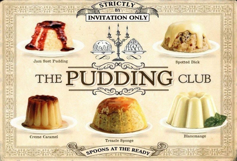 Blechschild-THE PUDDING CLUB (Neu und originalverpackt) in Rupperswil ...