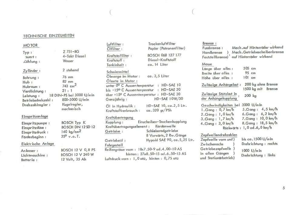 Kleintraktor Gutbrod 2600 D, wie Iseki / John Deere / Kubota (Gebraucht) in Worben für CHF 1200 ...