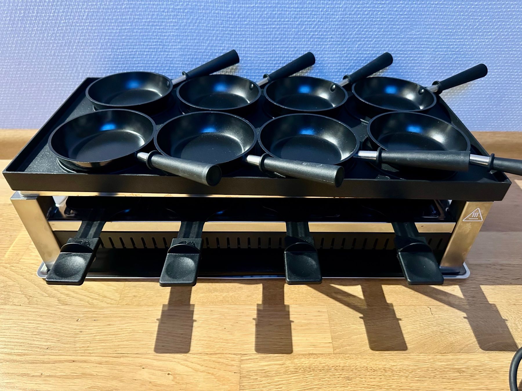 Solis Tischgrill 5in1 Raclette Ofen Wok Crêpes 8 Personen (Gebraucht ...