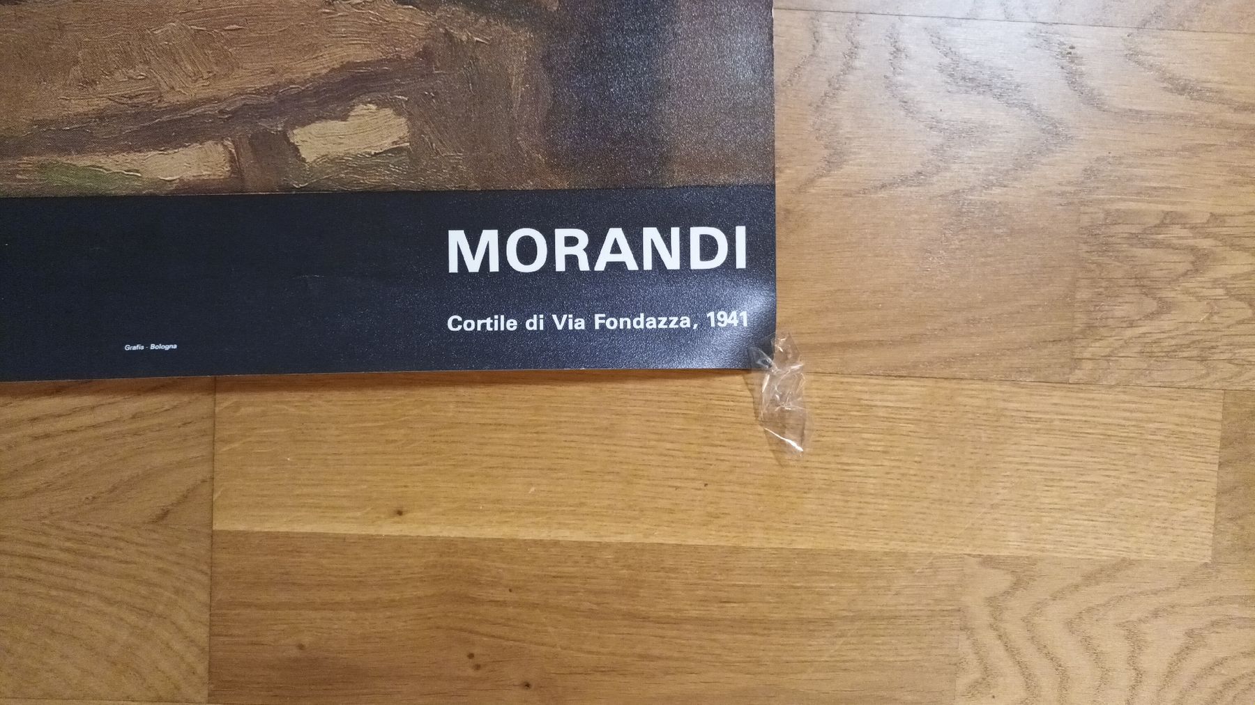 Plakat LA CASA DELL ARTE SASSO MARCONI MORANDI 1941 (Usato) a chur per ...