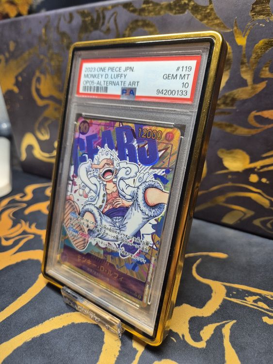 One Piece Monkey D. Luffy (JP) OP05-119 with case (Neu (gemäss ...