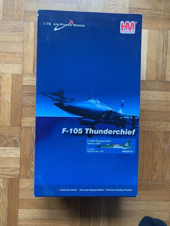 HM F-105D Thunderchief Cherry Girl 61-0069 1/72 diecast (Gebraucht) in ...