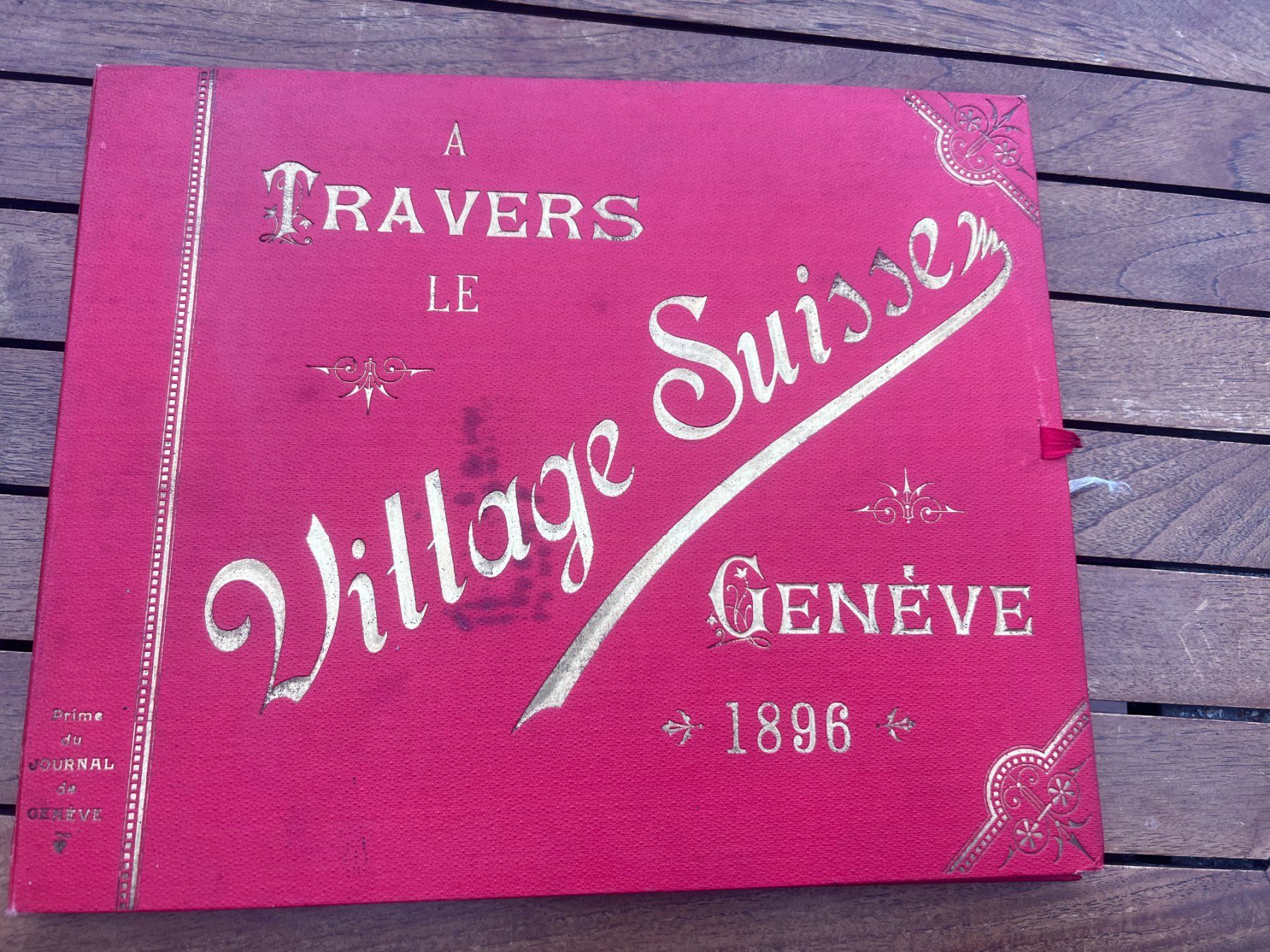 A Travers le Village Suisse, 1896 - Album Photos (D'occasion) à Savigny ...
