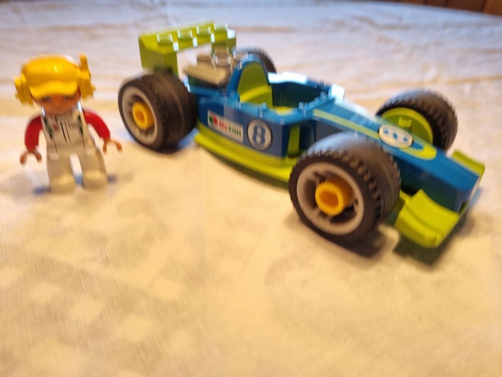 LEGO Duplo Racing Car aus 6143 Race Team (Gebraucht) in Basadingen für ...
