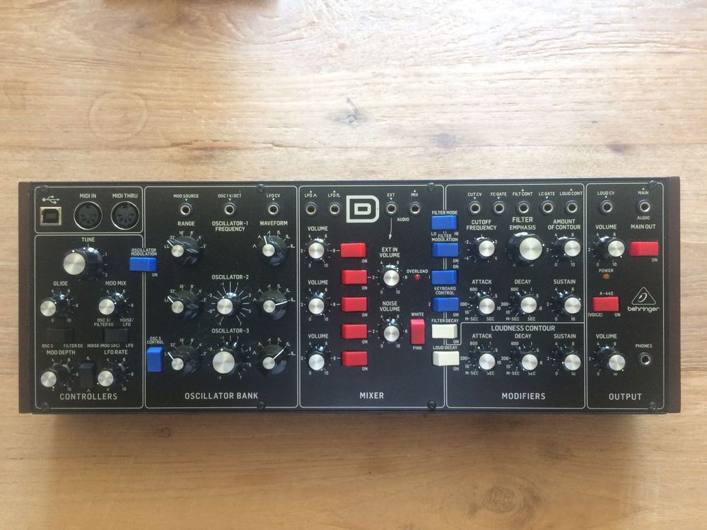 Behringer Model D (Moog clone) | Kaufen auf Ricardo