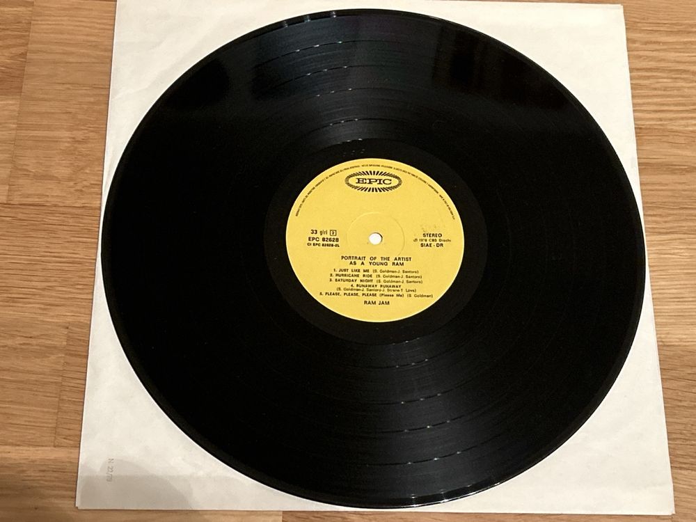 Ram Jam. 1978 Portrait of the Artist as a young Ram (Gebraucht) in ...