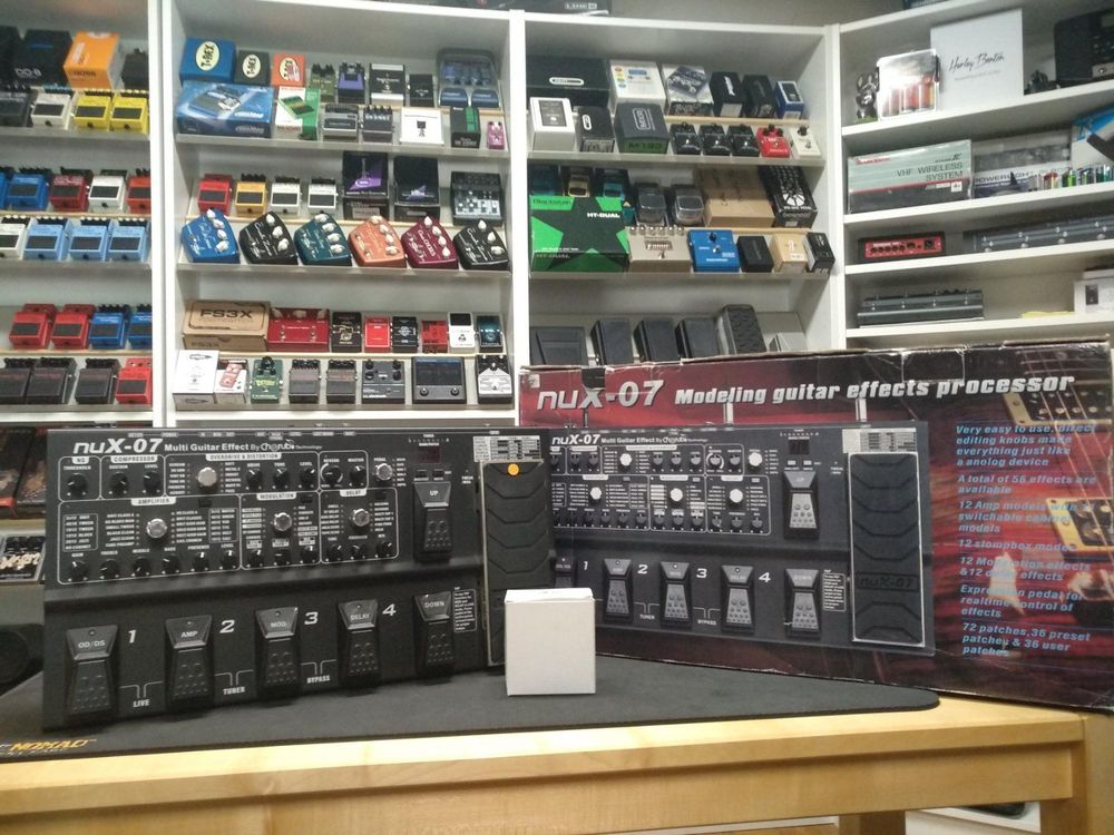 Nux 07 Multieffects Pedalboard! TOP Price!! NP 256 Chf | Kaufen auf Ricardo